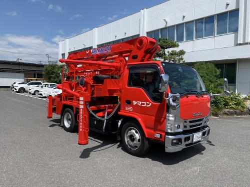 岩田商会「IC-50B-15L」コンクリートポンプ車が本社でお披露目されました - トピックス - 株式会社ヤマコン - 山形県山形市の ...